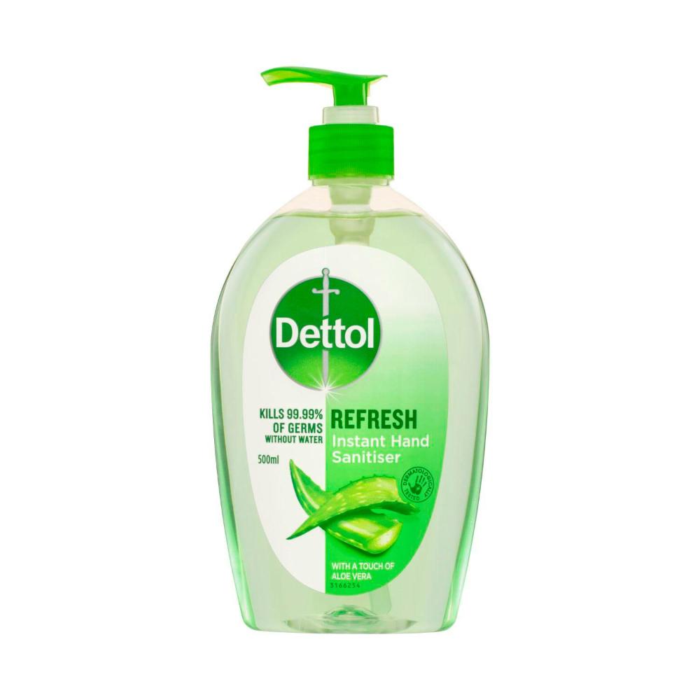 Buy Dettol Instant Hand Sanitiser Pump 500mL Coles