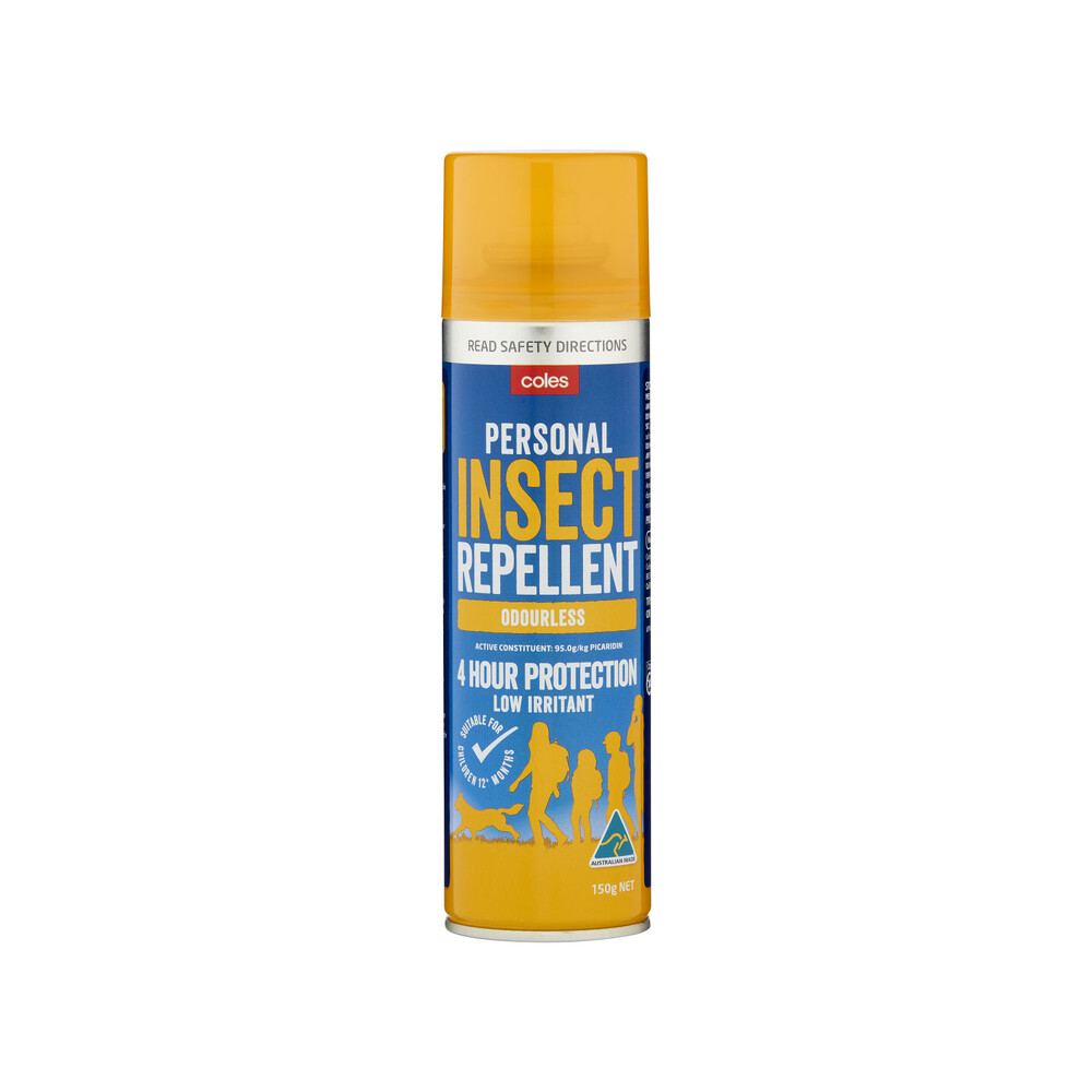 Buy Coles Insect Repellent Odourless Low Irritant 150g | Coles