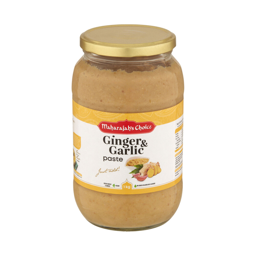 Buy Maharajah's Choice Ginger & Garlic Paste 1kg | Coles
