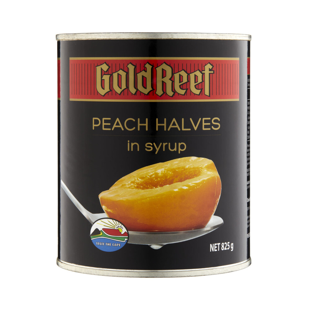 Buy Gold Reef Peach Halves In Syrup 825g | Coles