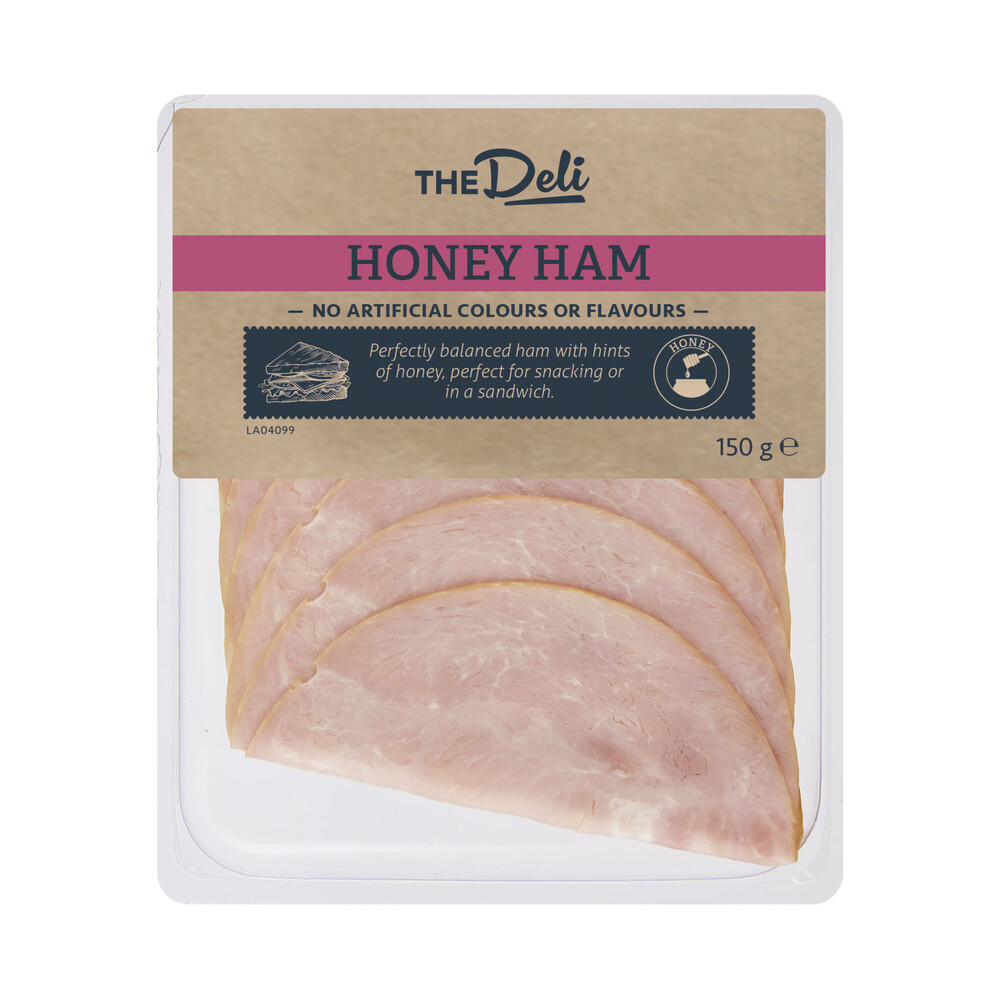 Buy The Deli Ham Honey Shaved 150g | Coles