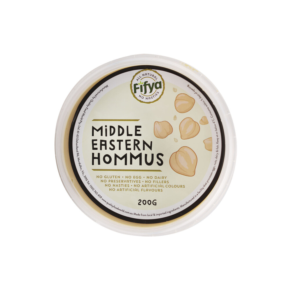 Buy Fifya Middle Eastern Hommus Dip 200g | Coles
