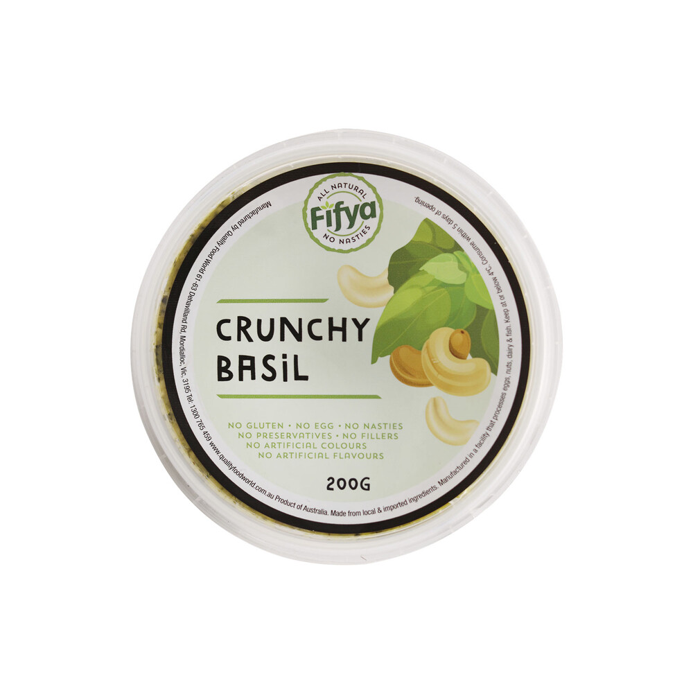 Buy Fifya Dip Crunchy Basil 200g | Coles