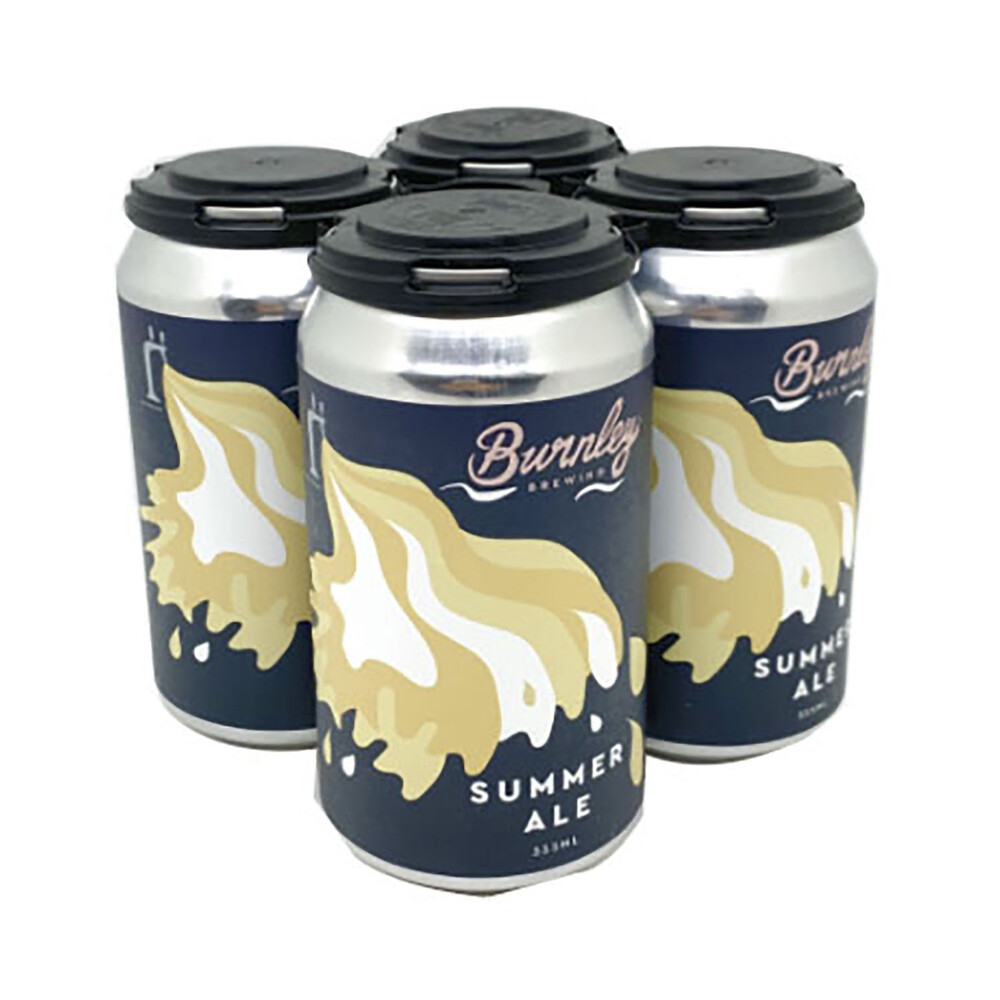 Buy Burnley Brewing Summer Ale Can 355mL 4 Pack | Coles