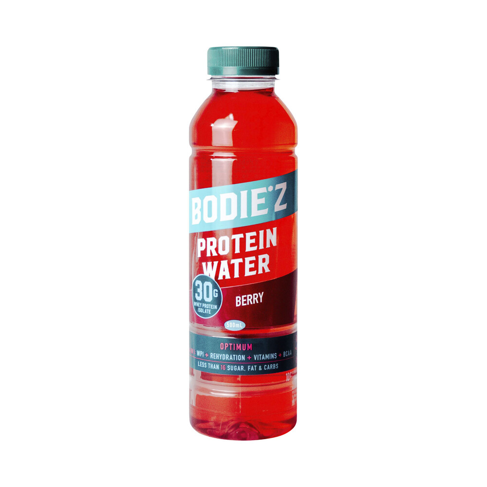 Buy Bodie'z Protein Water Berry Whey Protein Isolate 500mL | Coles