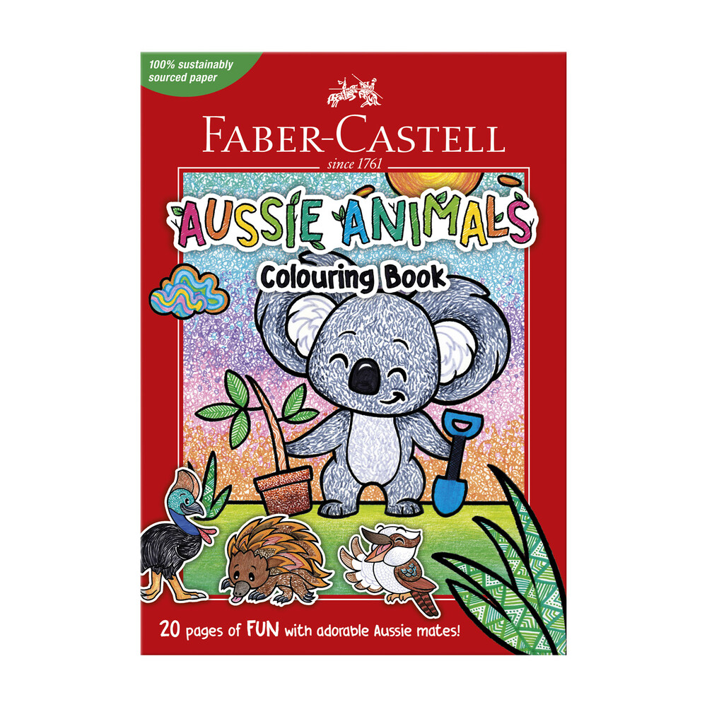 Buy Faber-castell A4 Colouring Book 1 each | Coles