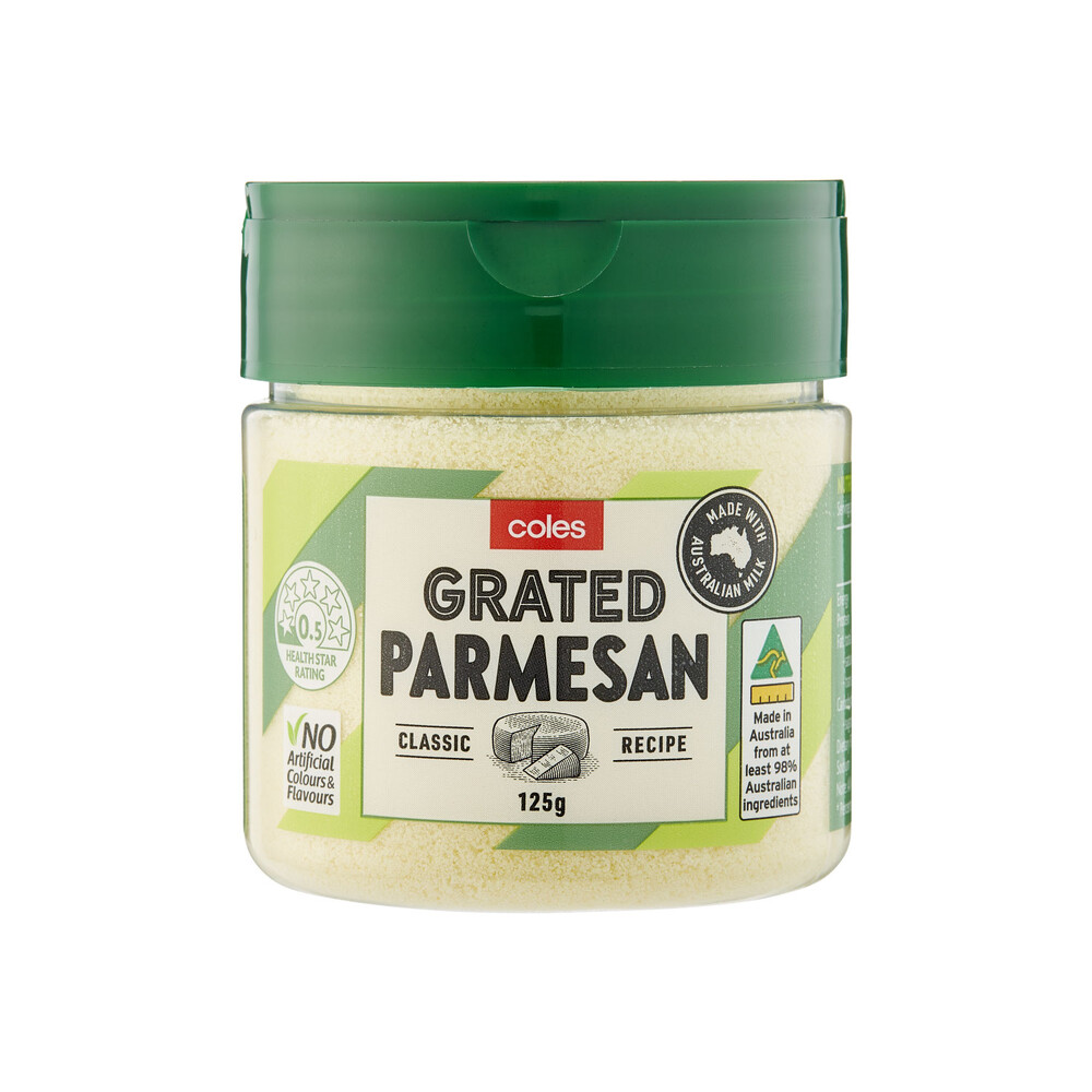 Buy Coles Parmesan Cheese 125g | Coles