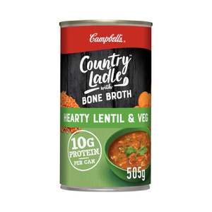 53 calories in Campbells Country Ladle Hearty Beef and Vegetable Soup ...
