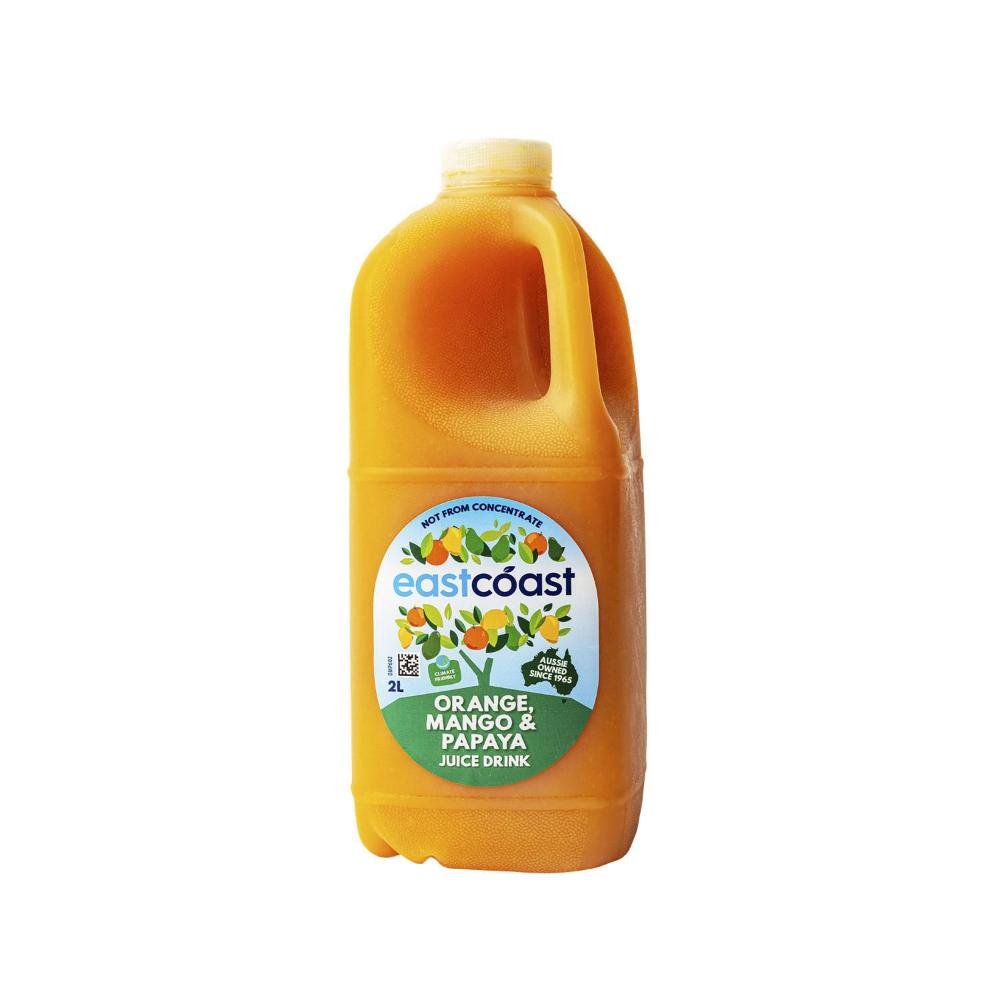 Buy Eastcoast Orange Mango Papaya Juice 2L | Coles