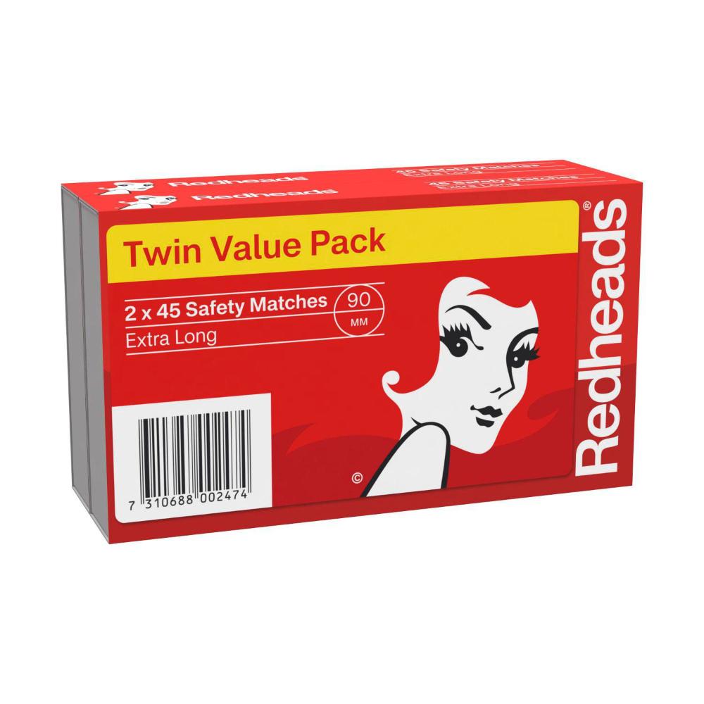Buy Redheads Extra Long Matches 90 pack | Coles