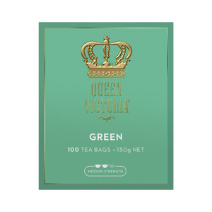 Buy Queen Victoria Green Tea Bags 100 pack | Coles