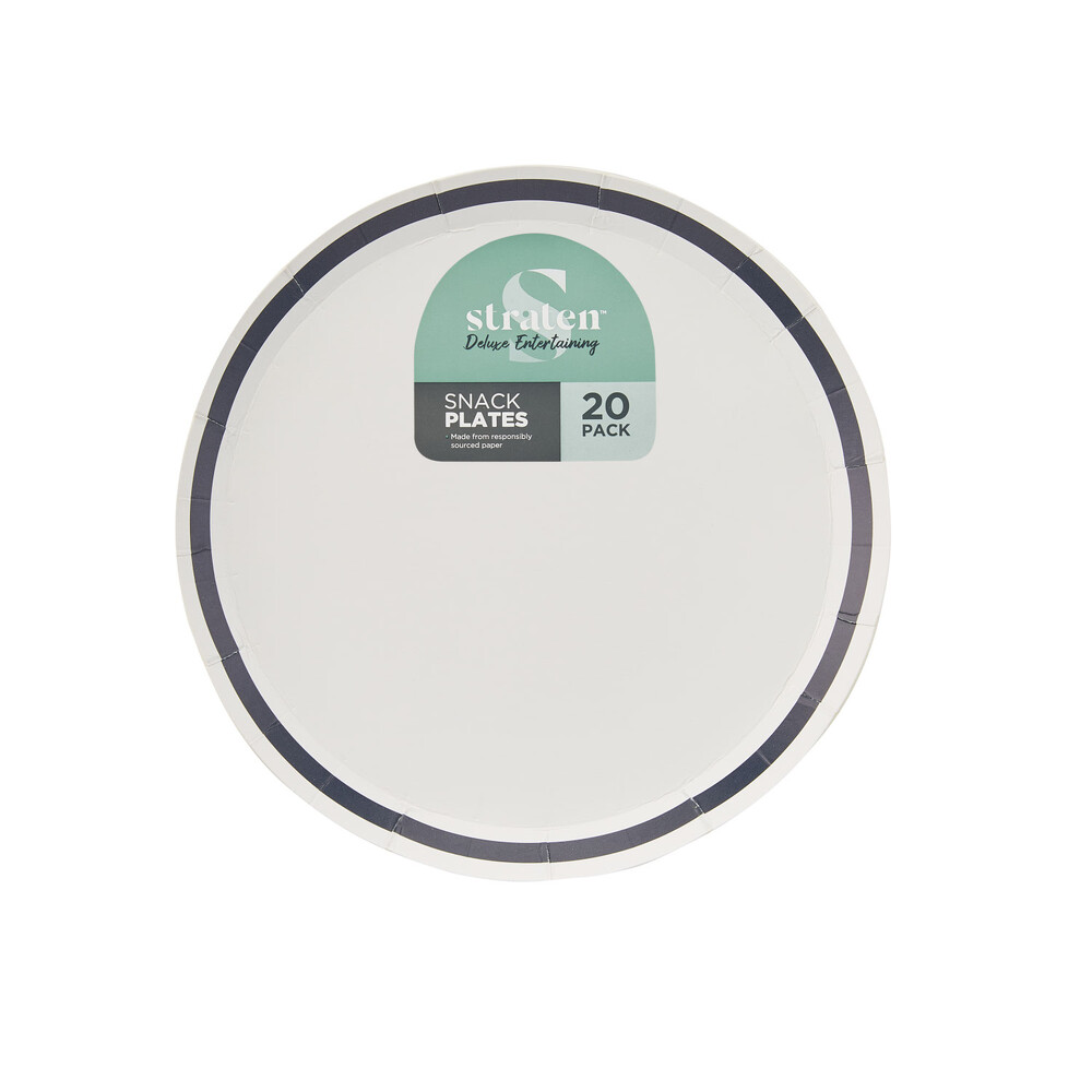 Buy Straten Snack Plates 20 pack | Coles