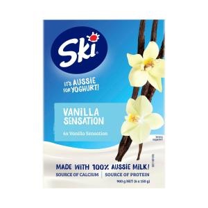 Calories in Ski D'lite, Real Yoghurt Vanilla Sensation calcount