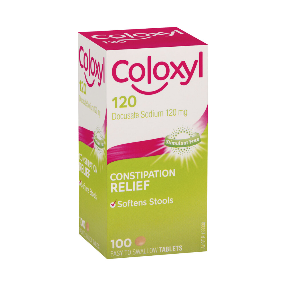 Buy Coloxyl 120Mg Tablets 100 pack | Coles