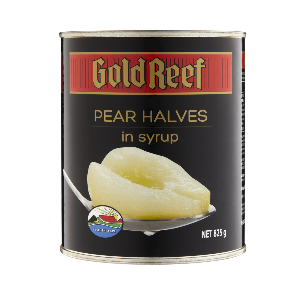 Buy Gold Reef Pear Halves In Syrup 825g | Coles