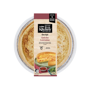 Buy Coles Kitchen Quiche Lorraine 700g | Coles