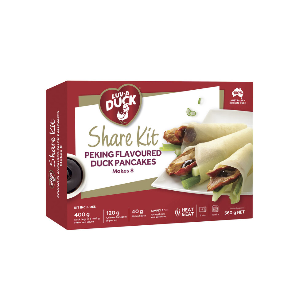 Buy Luv A Duck Peking Duck Pancake Kit 560g | Coles
