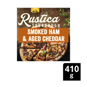 Calories in McCain Margherita Rustica Sourdough Pizza