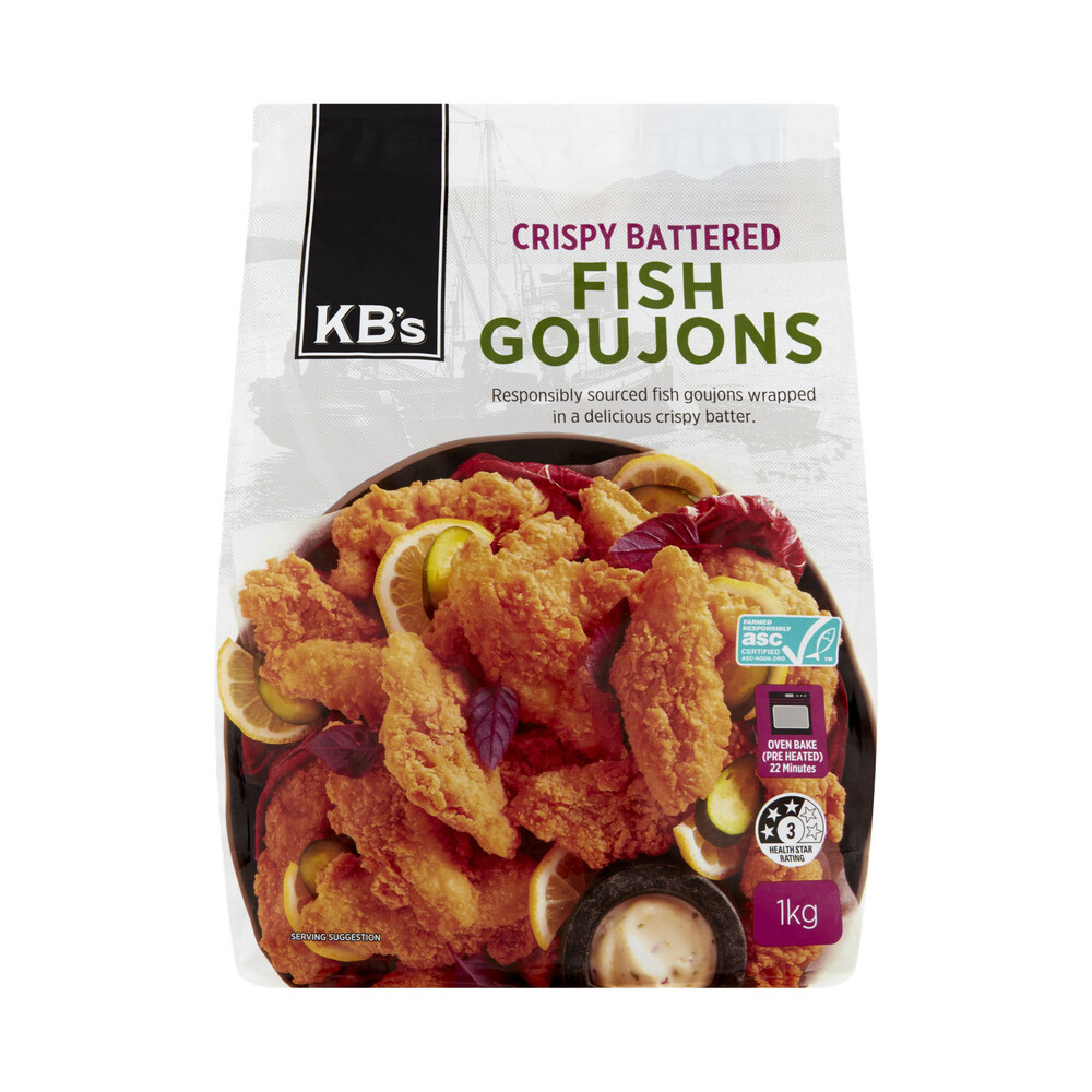 Buy Kb's Fish Crispy Goujons 1kg | Coles