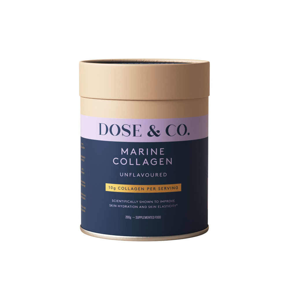 Buy Dose & Co. Marine Collagen Powder Unflavoured 200g | Coles