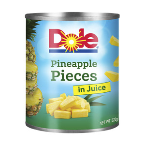 Buy Dole Pineapple Pieces In Juice 822g | Coles
