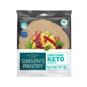 Buy Simson's Pantry Low Carb Keto 5 pack 200g | Coles
