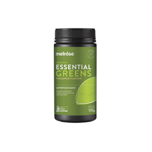 Calories in Melrose Organic Essential Greens, powder calcount