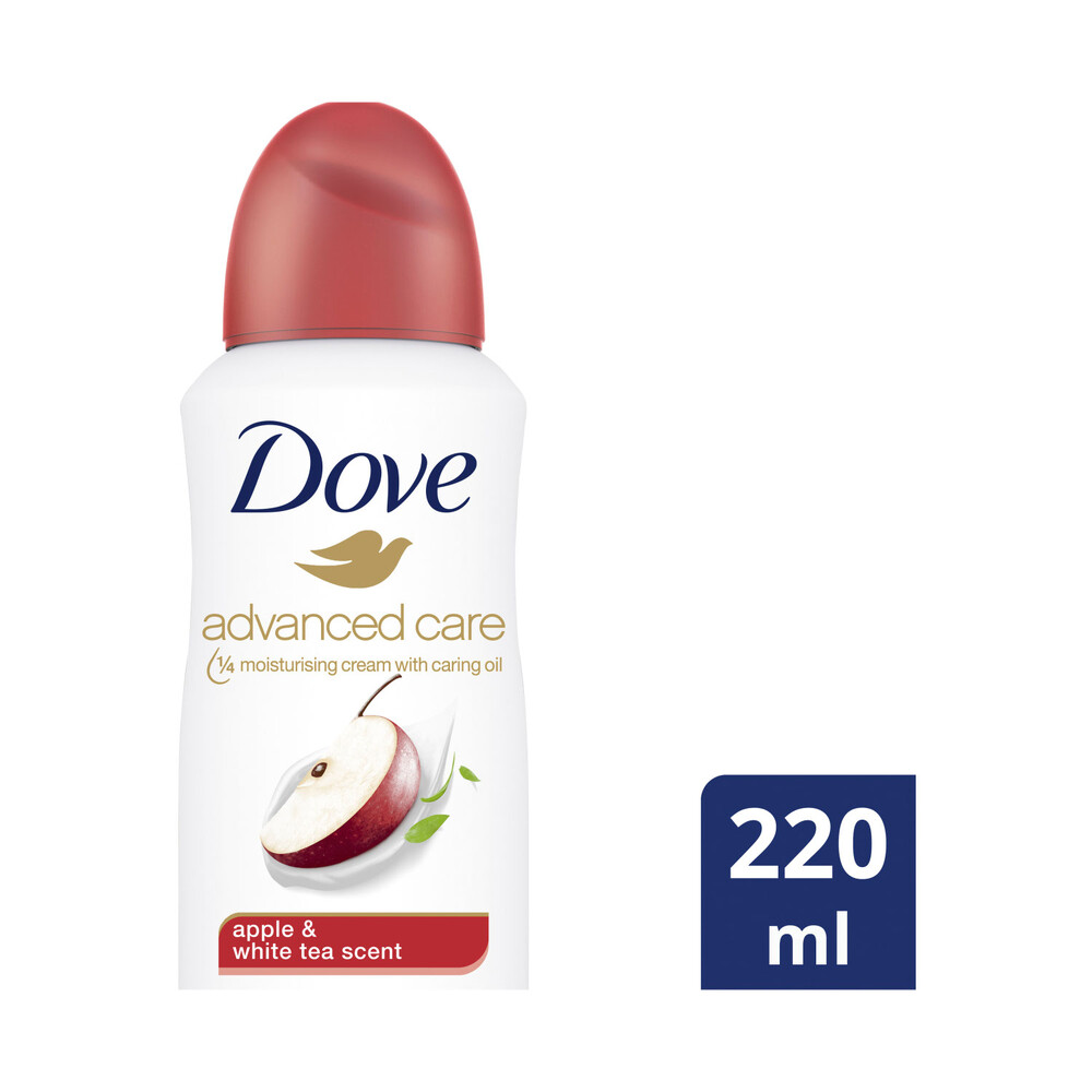 Buy Dove Antiperspirant Apple & White Tea 220mL | Coles