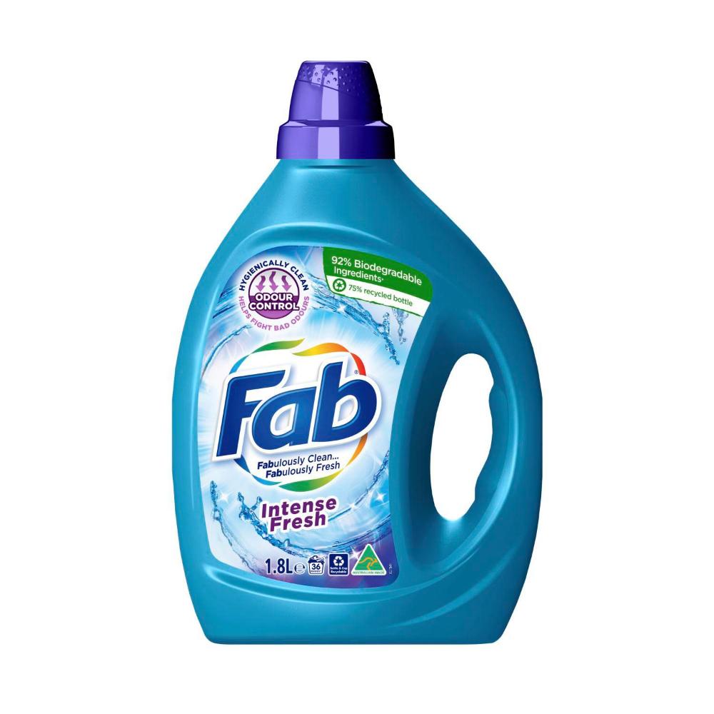 Buy Fab Intense Fresh Laundry Liquid 1.8L | Coles