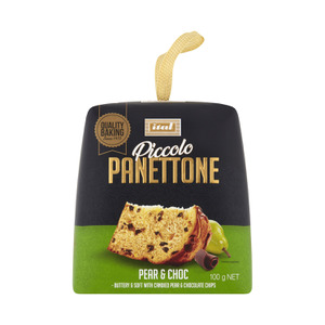 Buy Ital Pear & Choc Mini Panettone 100g | Coles