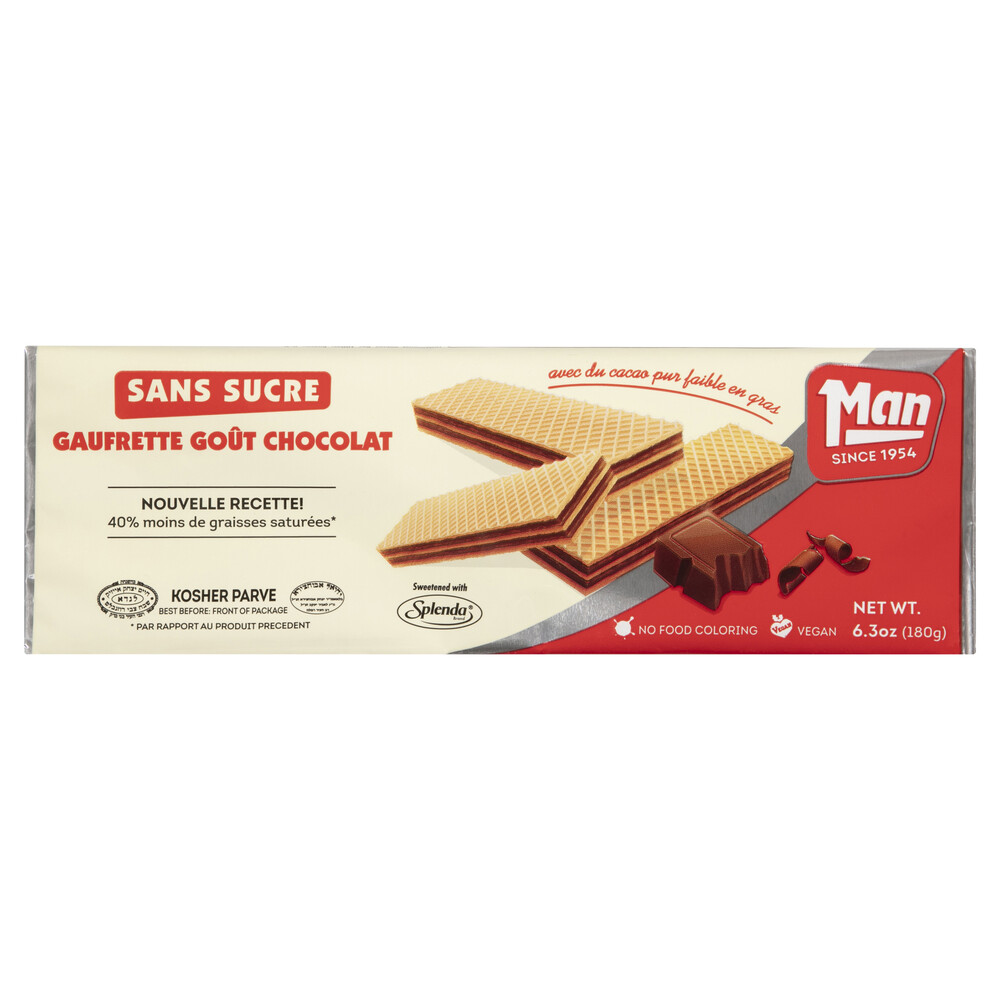 Buy Man Chocolate Sugar Free Wafers 180g | Coles