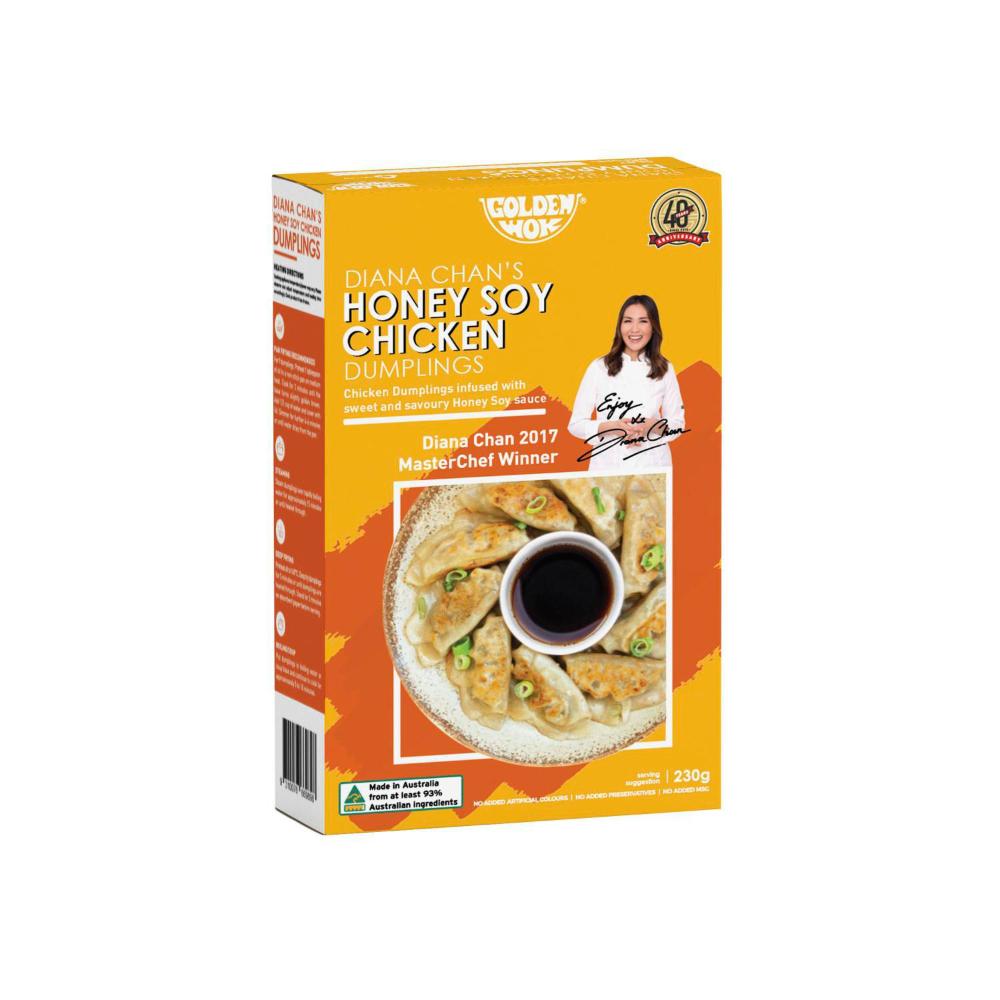 Buy Golden Wok Diana Chan's Honey Soy Chicken Dumplings 230g | Coles