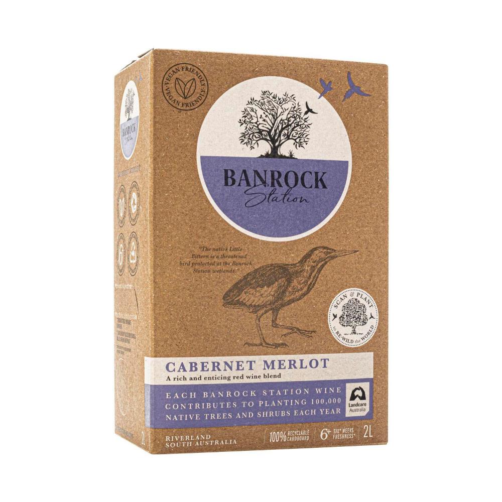 Buy Banrock Station Cabernet Merlot Cask 2l 1 Each | Coles