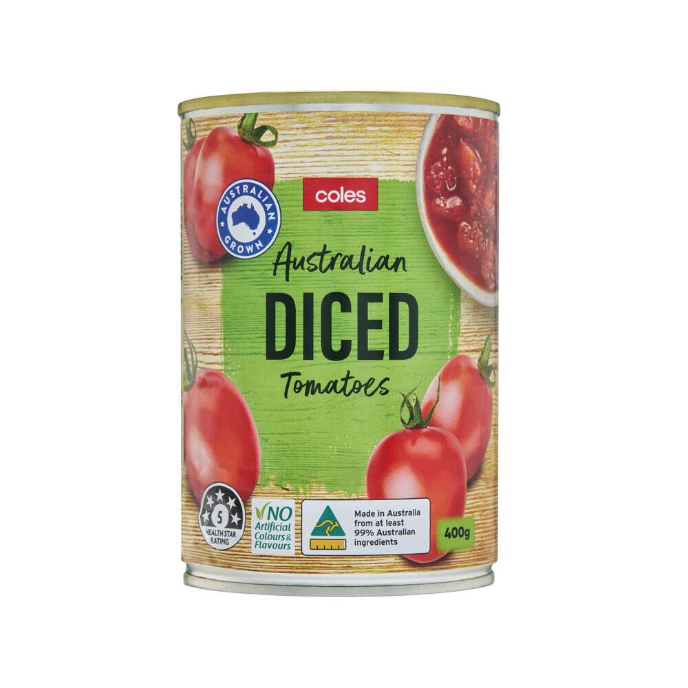 tomato chunks coles