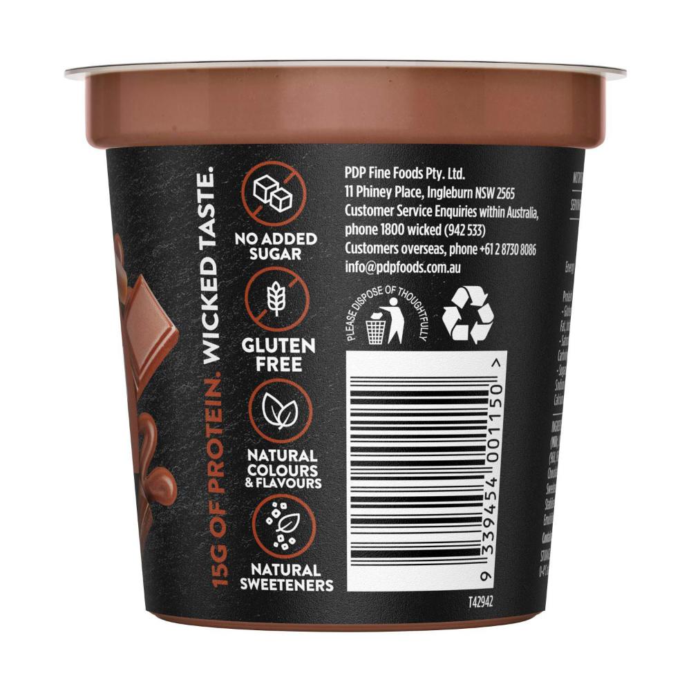 Buy Wicked Sister High Protein Chocolate Pudding 170g | Coles