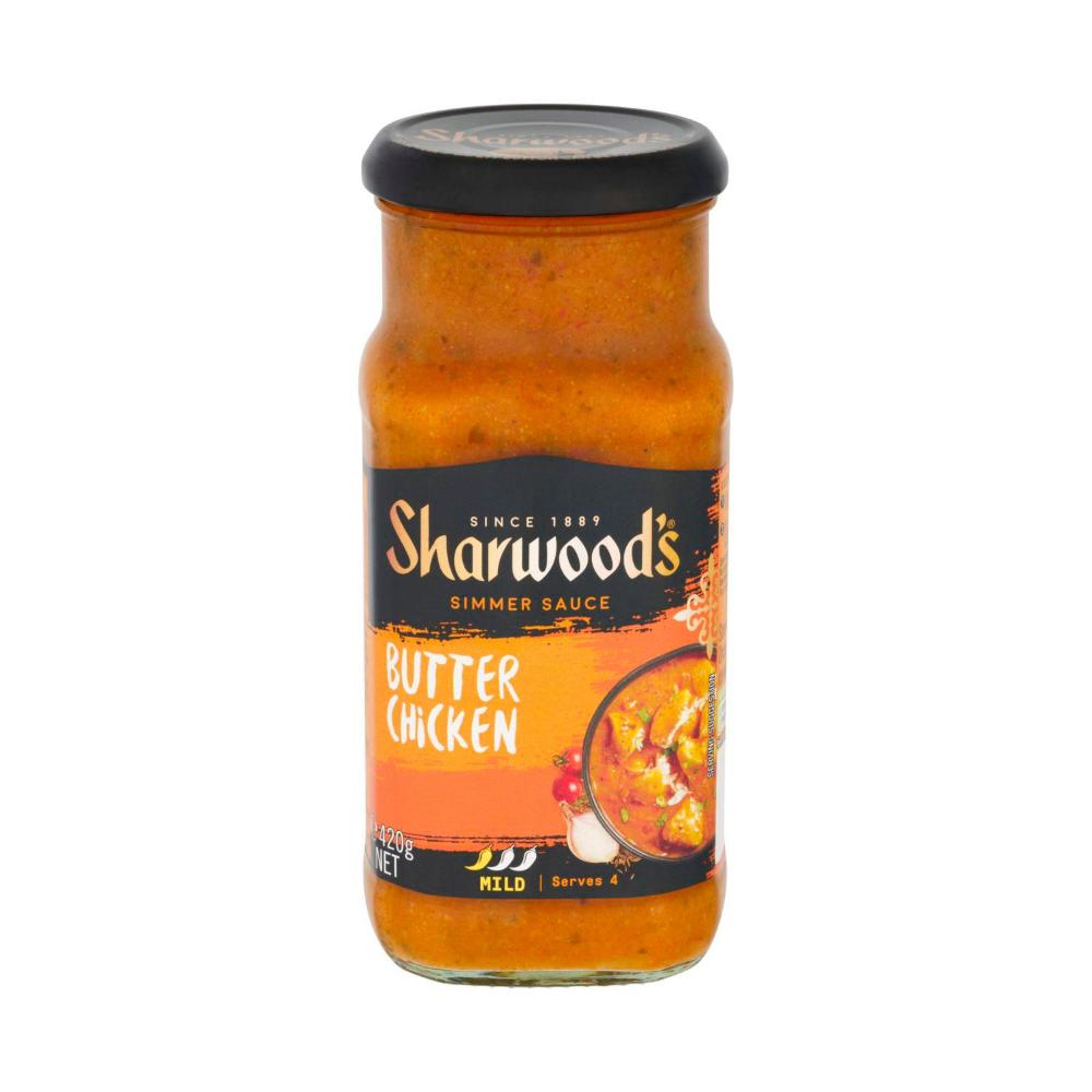 Buy Sharwood's Butter Chicken Simmer Sauce 420g | Coles
