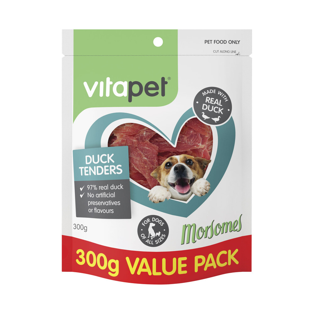 Buy Vitapet Dog Treat Duck Tenders 300g | Coles