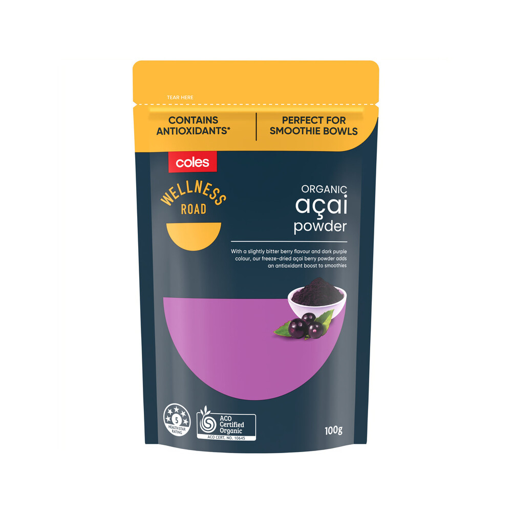 Buy Wellness Road Acai Powder 100g | Coles