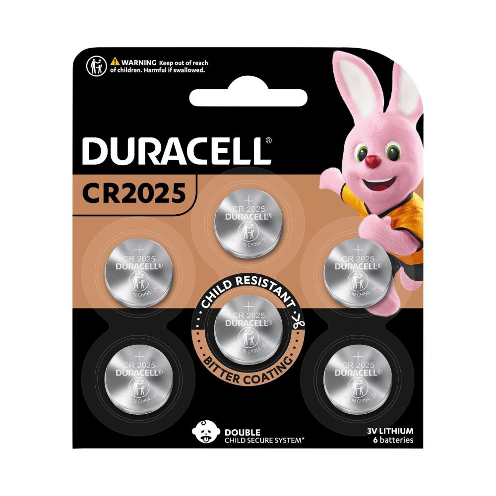 Buy Duracell Specialty 2025 Lithium Coin Batteries 6 Pack | Coles