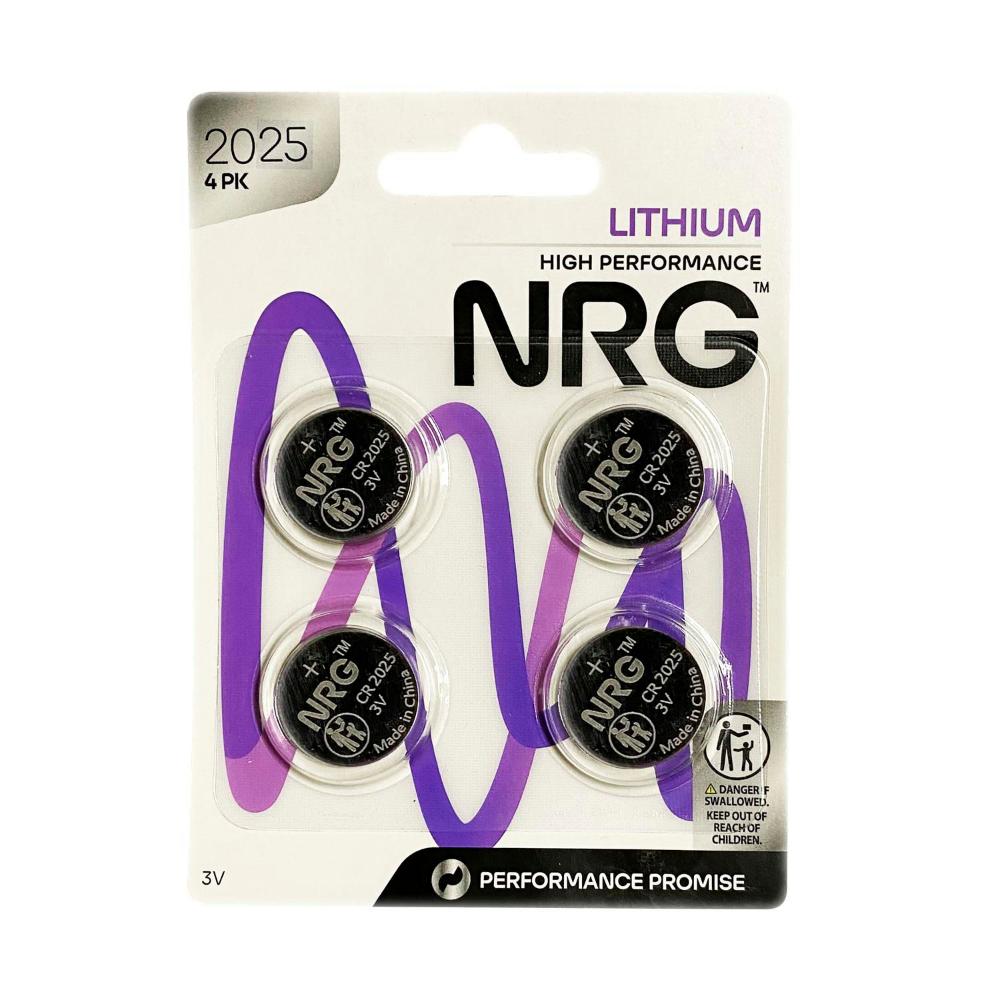 Buy NRG Lithium Batteries 2025 4 pack | Coles