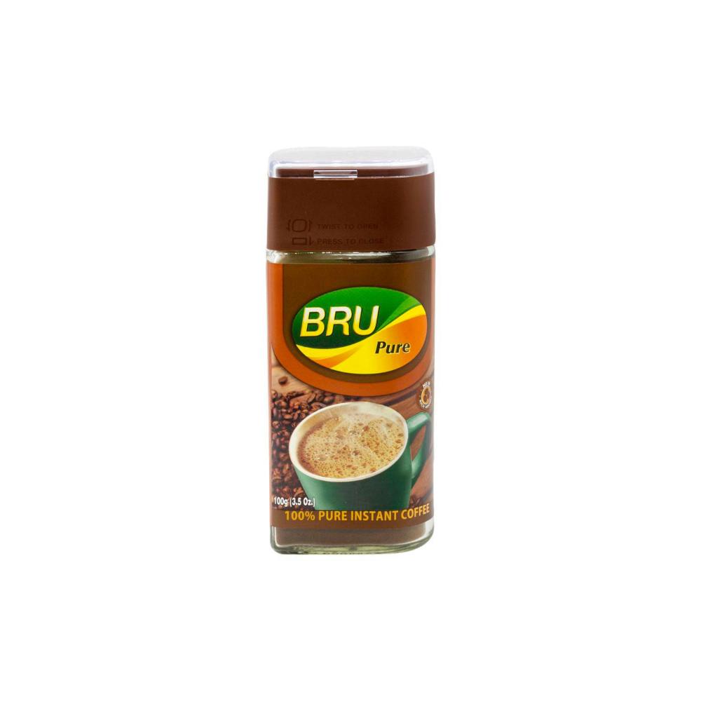 Buy Bru Pure Instant Coffee Jar 100g | Coles
