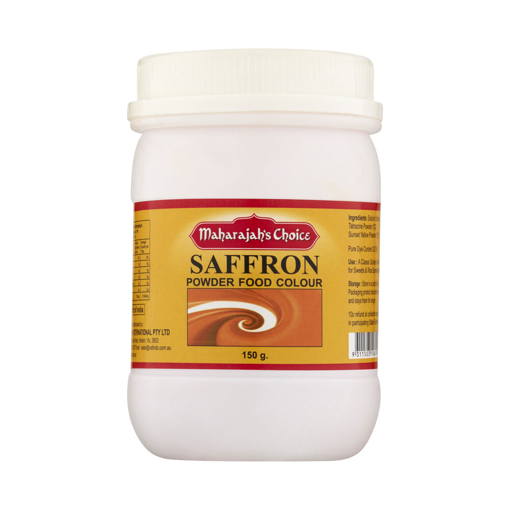 Buy Maharajah's Choice Coloured Saffron Powder 150g | Coles