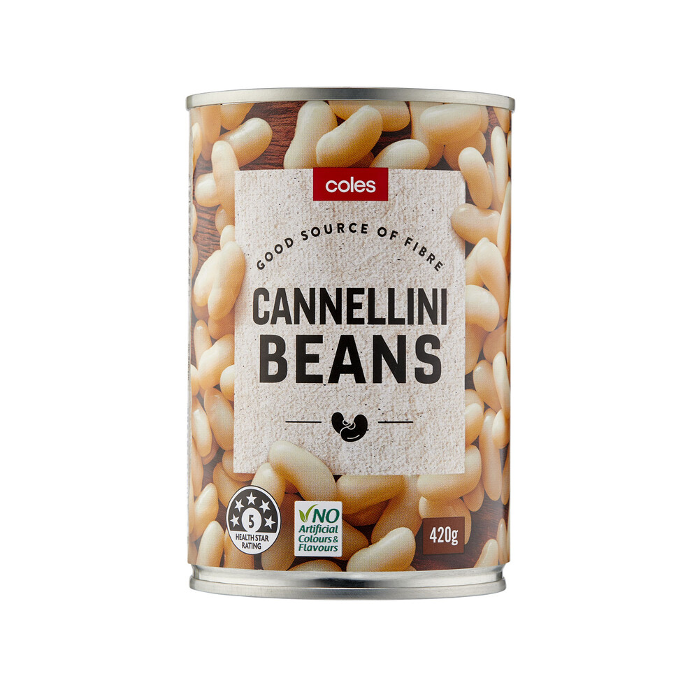 Buy Coles Beans Cannellini 420g | Coles