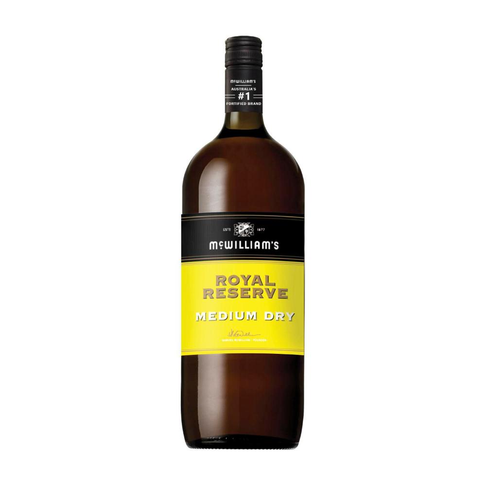 Buy McWilliams Royal Reserve Medium Dry Apera 1.5l 1 Each | Coles
