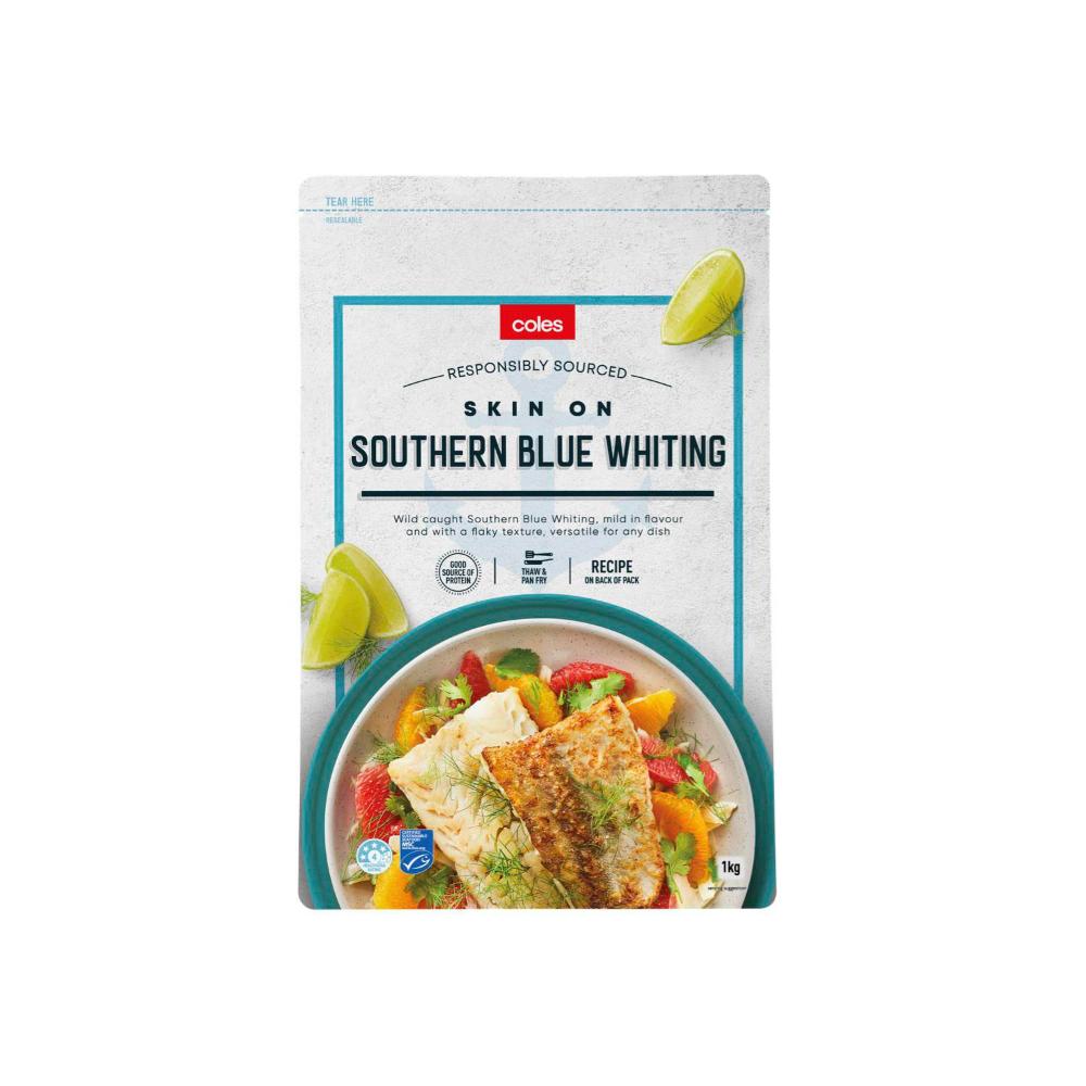 whiting fillets coles