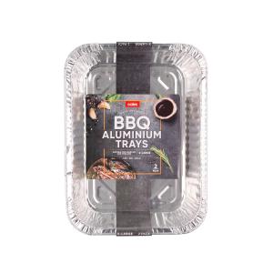 Buy Coles BBQ Aluminium XL Roasting Trays 2 pack | Coles