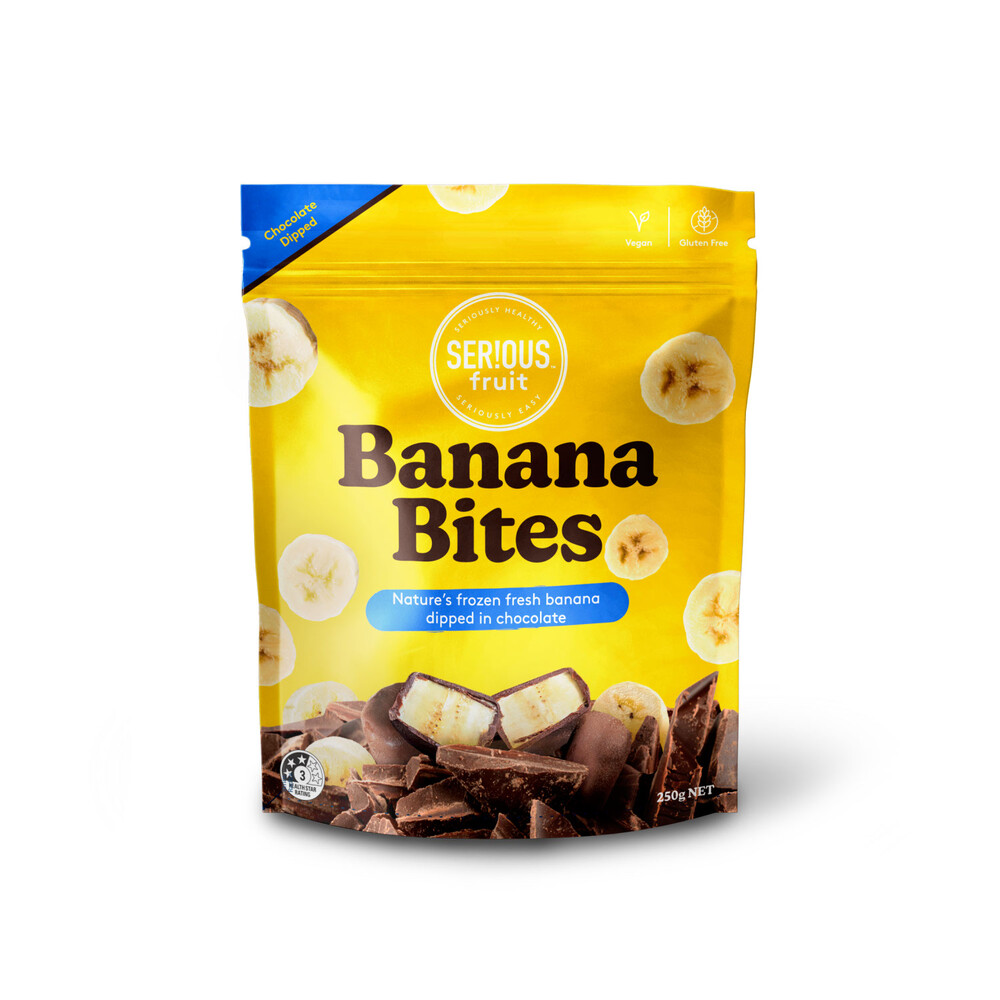 Buy Serious Frozen Fruit Chocolate Banana Bites 250g | Coles