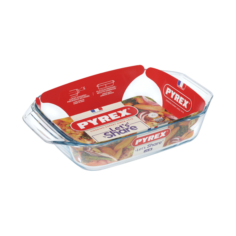pyrex red roaster