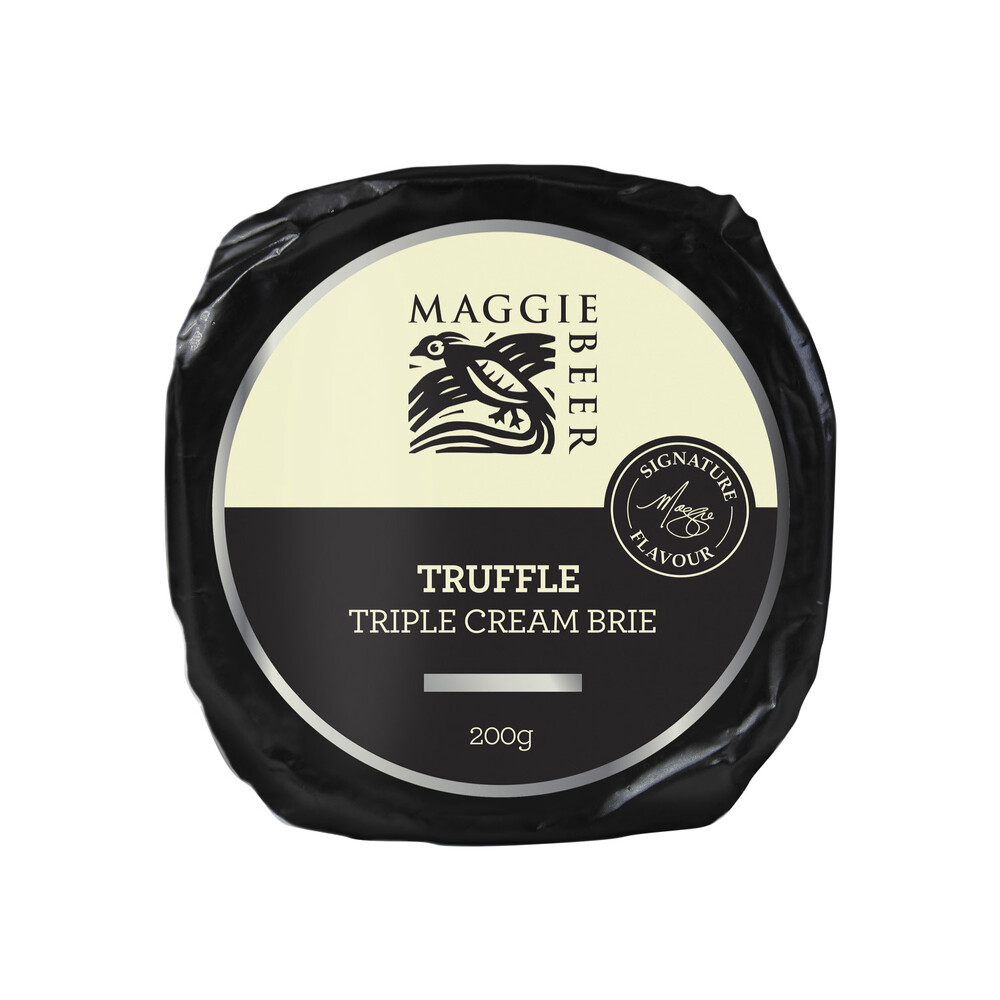 Buy Maggie Beer Truffle Triple Cream Brie 200g | Coles
