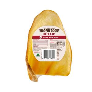 Buy Woofin Good Beef Ear Dog Treat 1 pack | Coles